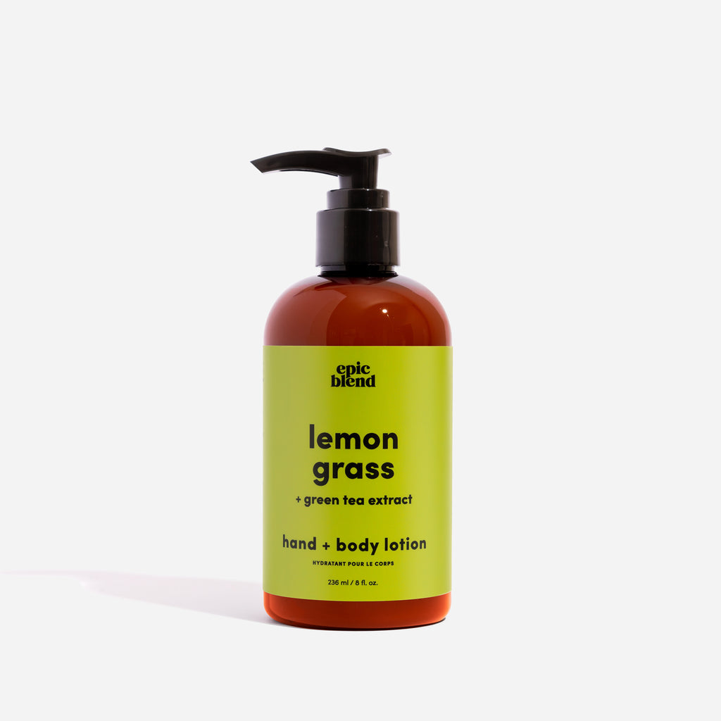 how to make lemongrass body lotion